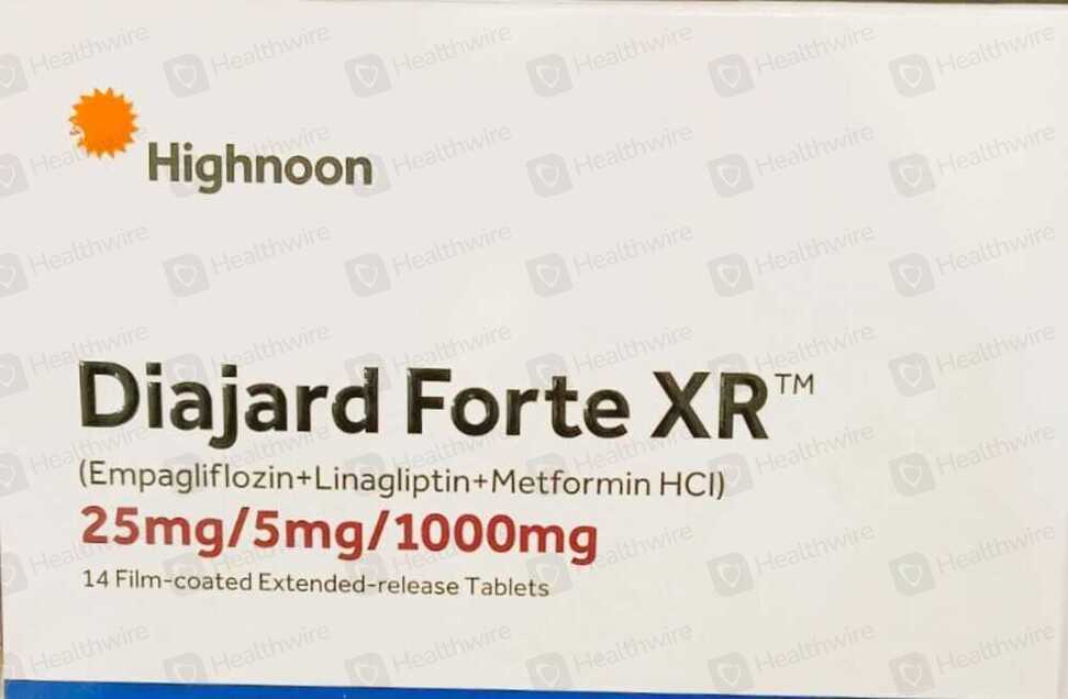 DIAJARD FORTE XR 25/5/1000MG 14S TAB – LYFE Pharmacy