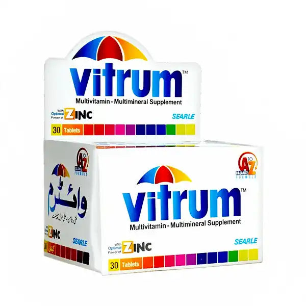 VITRUM OD GERIATIC TAB 30s – LYFE Pharmacy